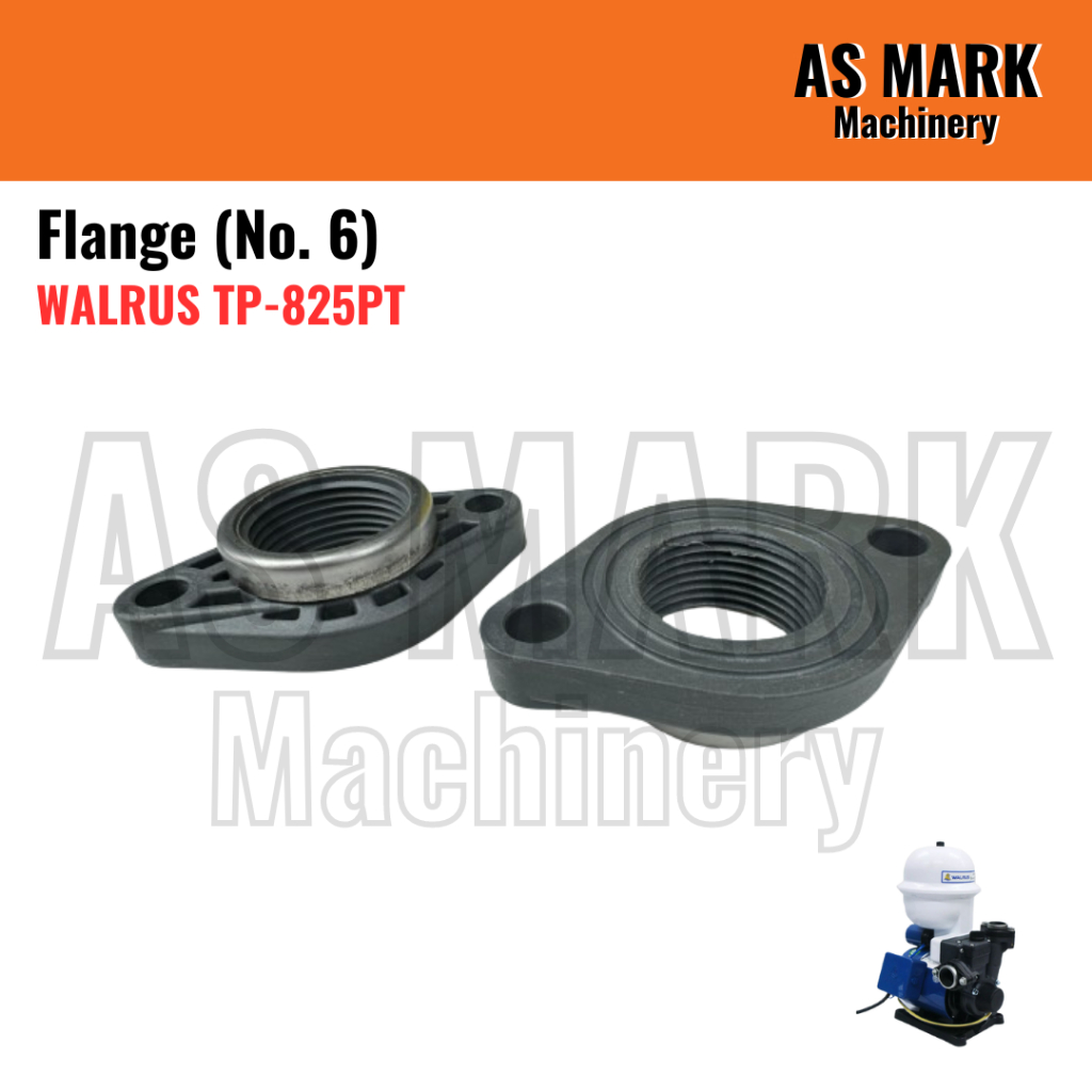 หน้าแปลน (เบอร์ 6) 1 " ปั๊มน้ํา Walrus TP-825PT | Shopee Thailand