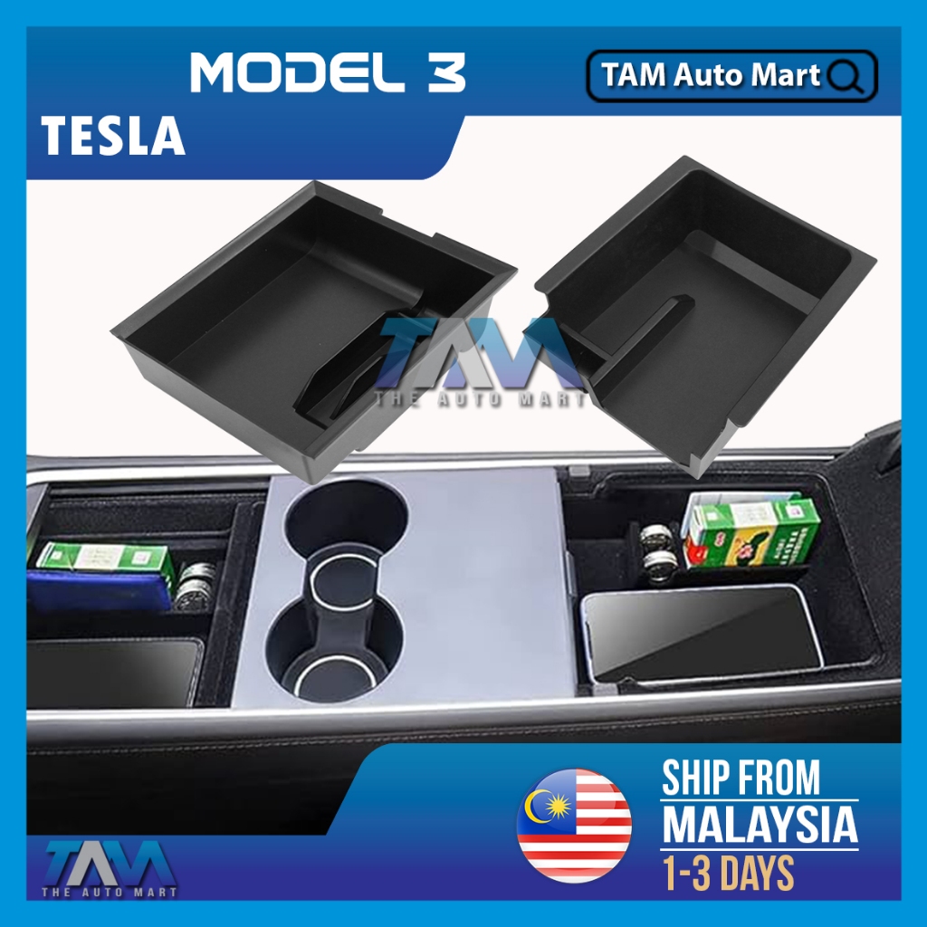 Tam Auto Mart คอนโซลกลางด้านหน้าด้านหลังกล่องเก็บถาดลิ้นชักสําหรับ ...