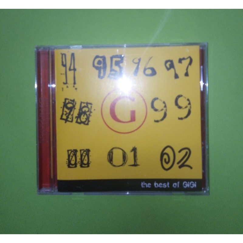 แผ่น CD เพลงทันตกรรม THE BEST OF GIGI ALBUM (2002) INDO POP ROCK DEWA ...