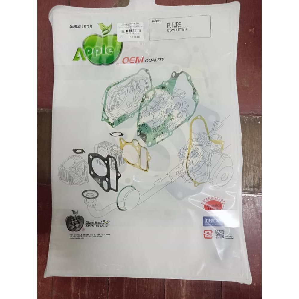 ปะเก็นเครื่องยนต์ W125 FI/ FUTURE NP SET | Shopee Thailand
