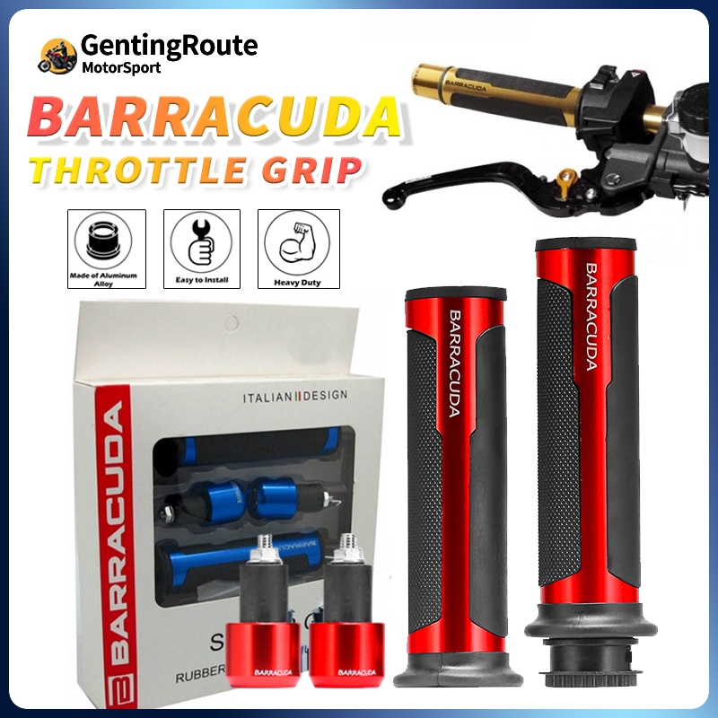 Barracuda Handle Grip CNC คุณภาพคันเร่ง Grip Balancer Universal Alloy ...