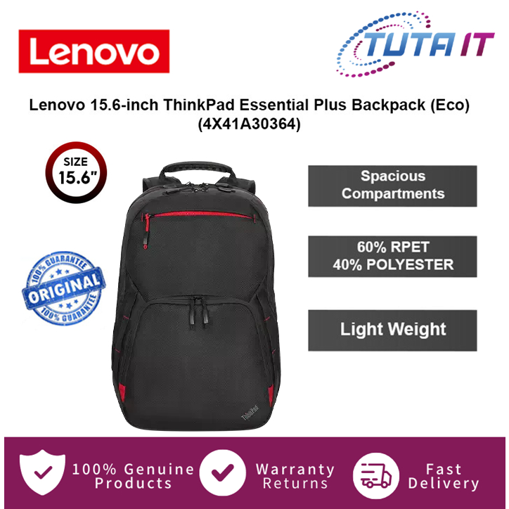 Lenovo ThinkPad Essential Plus กระเป๋าเป้ขนาด 15.6 นิ้ว (Eco ...