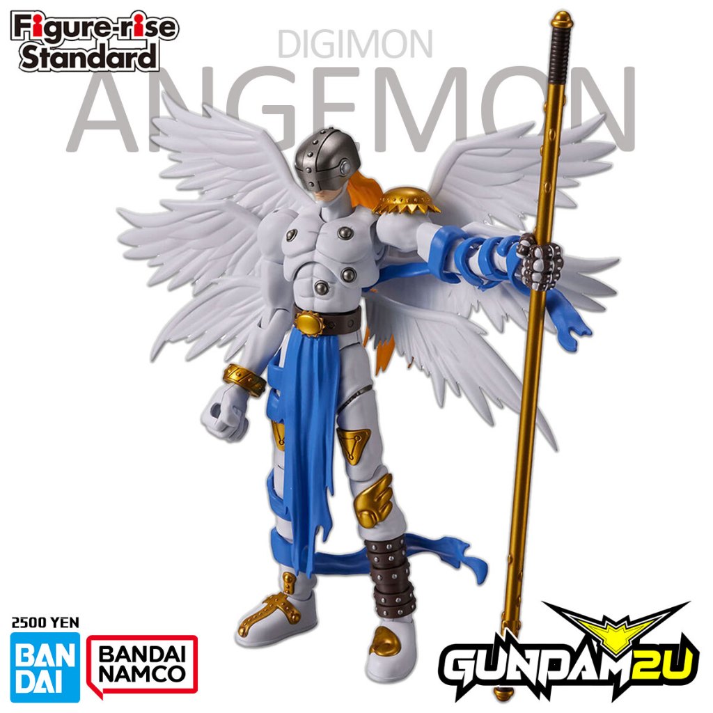 Bandai FRS Angemon - Figure-rise Standard Digimon Adventure Plastic ...