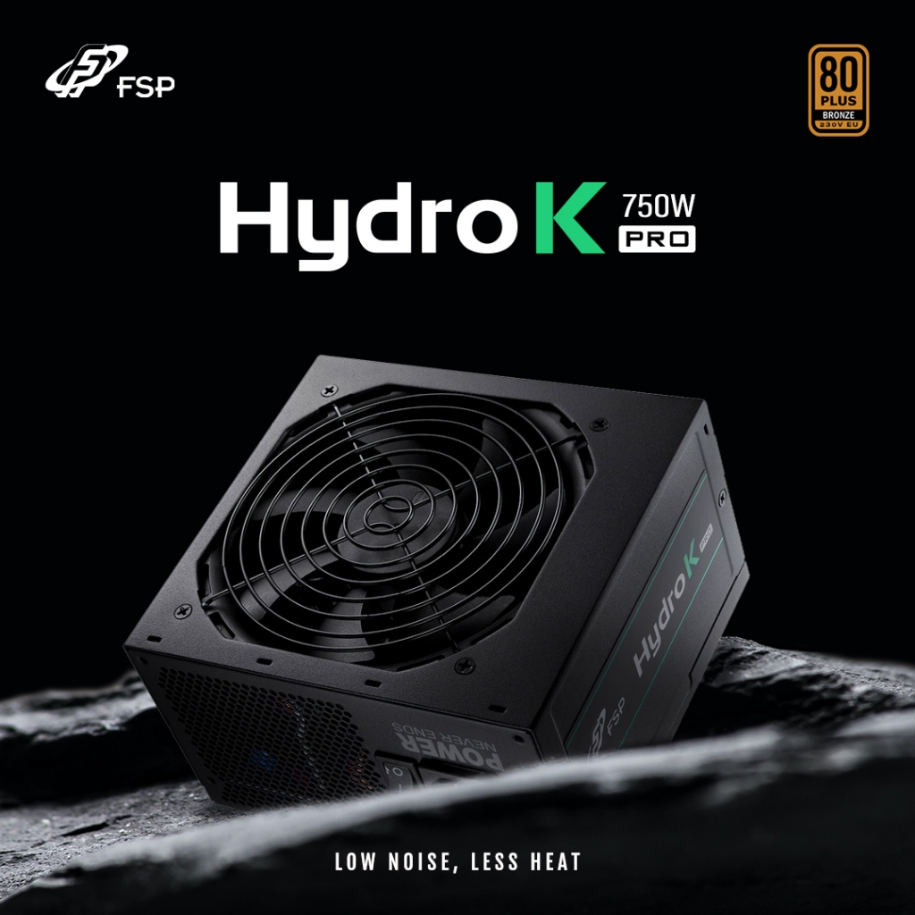 Rextech FSP HYDRO K PRO 750W 80 PLUS พาวเวอร์ซัพพลาย สีบรอนซ์ | Shopee Thailand