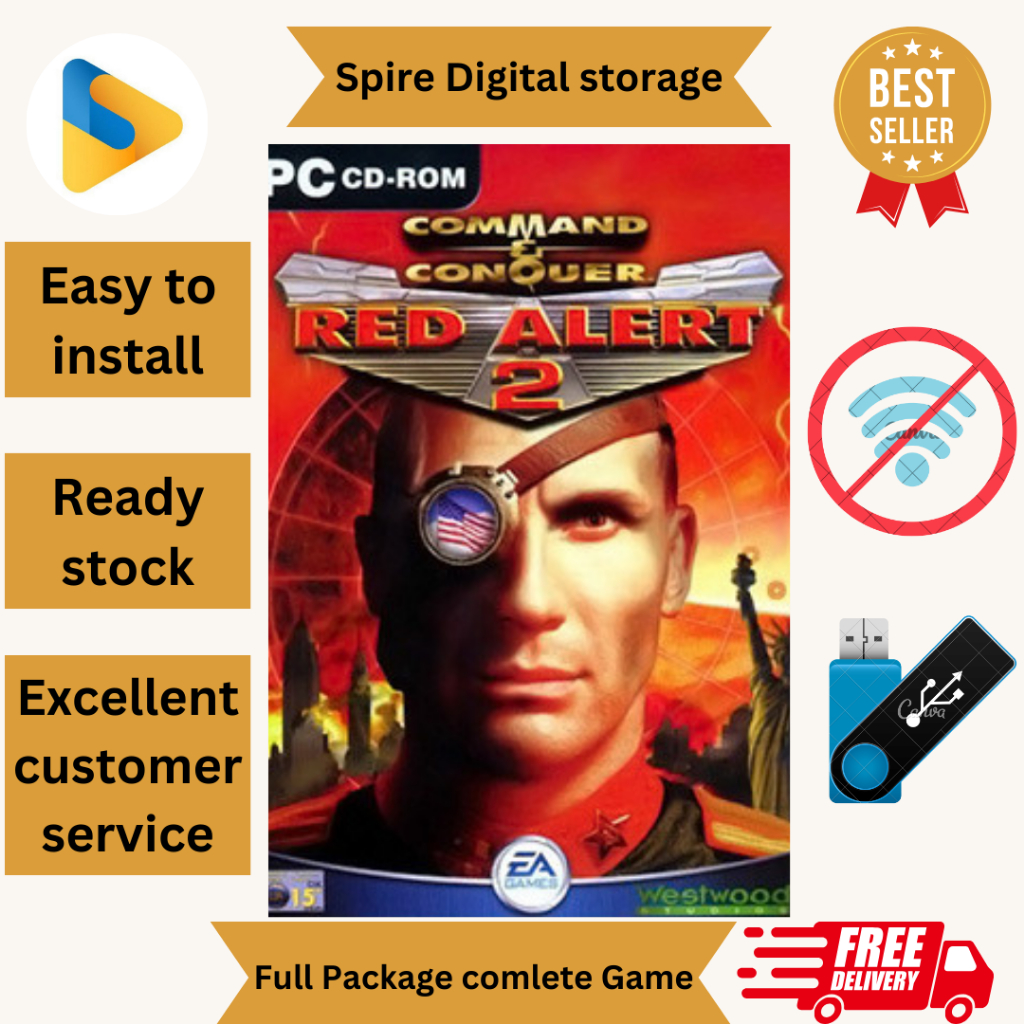 [เกมพีซี] Command & Conquer Red Alert 2 (v11.006 + DLC: Yuris Revenge ...