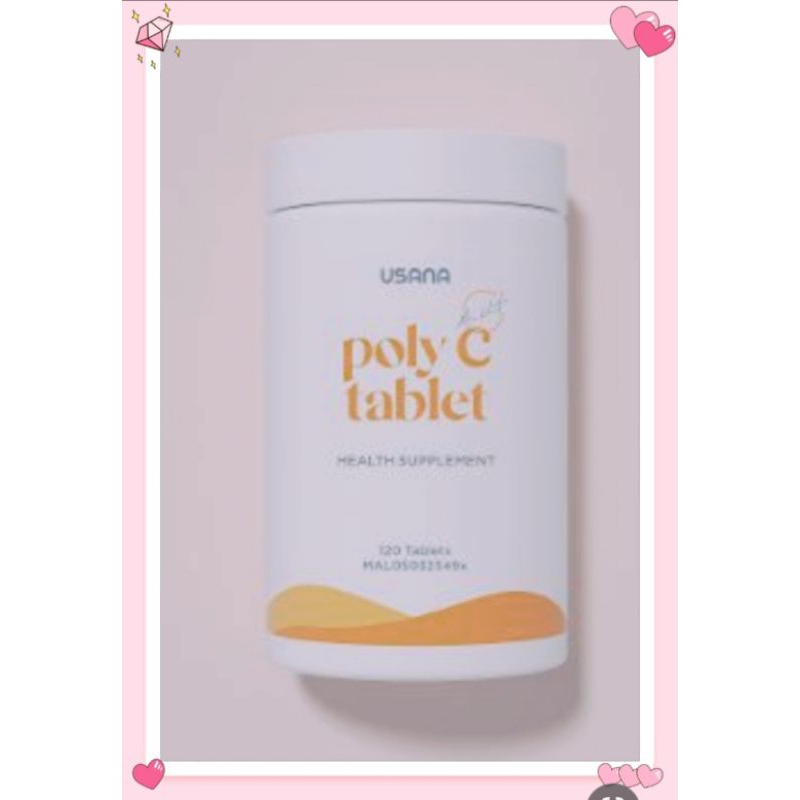 Usana POLY C TABLET 维素ซี | Shopee Thailand