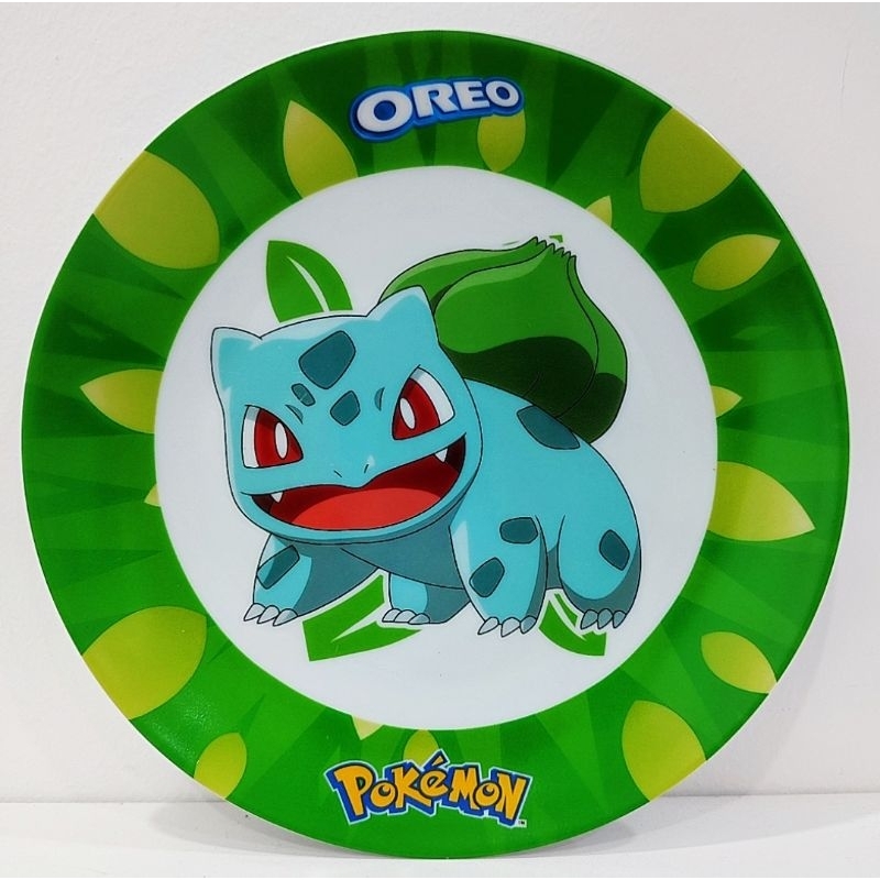 Oreo Pokemon Special Edition Collector Plate - Bulbasaur ( แท ้ ...
