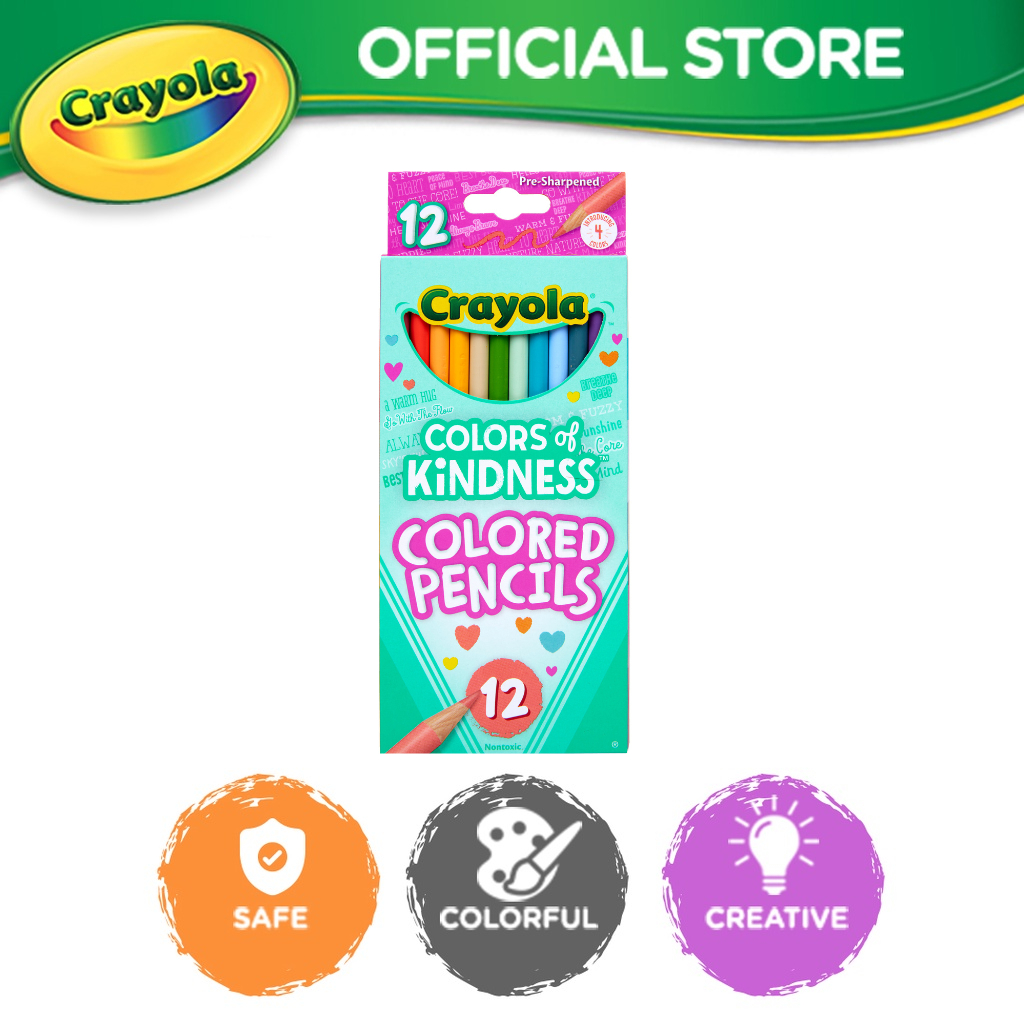 Crayola Colors of Kindness Special Edition ดินสอสี อุปกรณ์การเรียน คละ ...