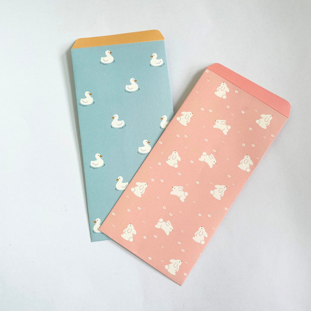 ซองจดหมายจากเกาหลี - สัตว์กระต่ายเป็ด - Deco Paper Letter Mail Post ...