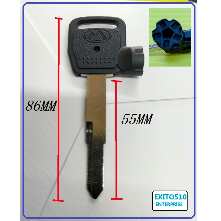 กุญแจรุ่นใหม่ MODENAS/NEW KARISMA KEY/MODENAS KEY BLANK | Shopee Thailand