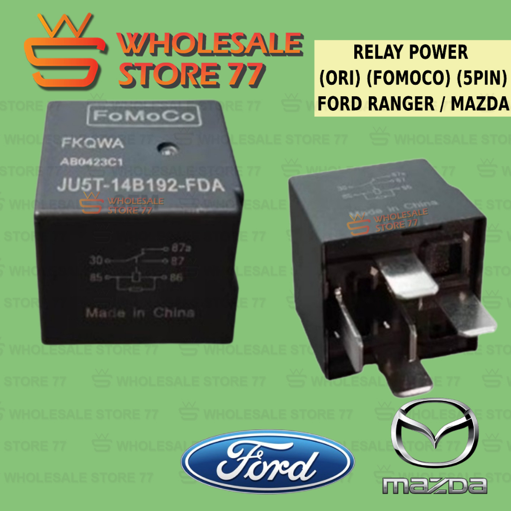 Ford RANGER / MAZDA RELAY POWER (FOMOCO ( 5PIN ) 1 ชิ ้ น | Shopee Thailand