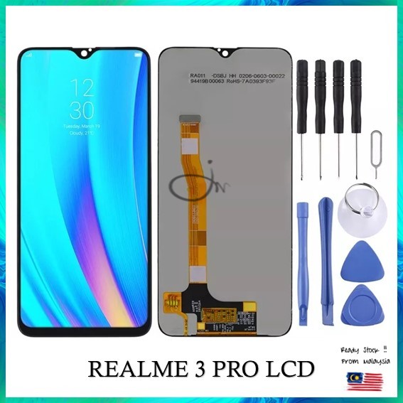 Lcd สําหรับ REALME 3 PRO LCD พร้อมหน้าจอสัมผัส DIGITIZER จอแสดงผล ...