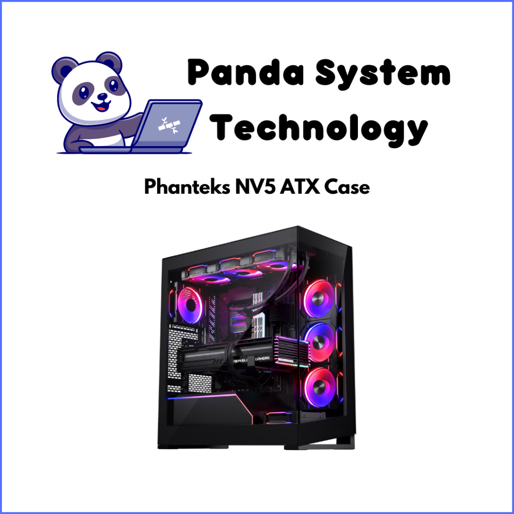 Phanteks NV5 ATX Case TG DRGB - Satin Black | Shopee Thailand