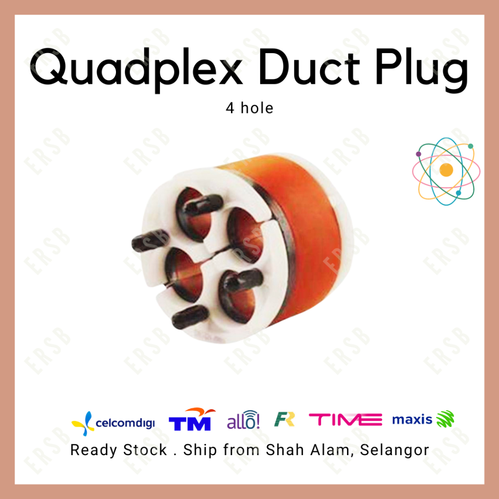 ปลั๊กท่อ Quadplex 100 mm สําหรับสวิตช์ย่อย hdpe 32 มม | Shopee Thailand