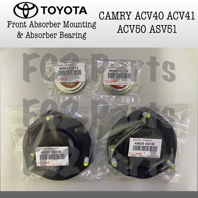 Oem 1car 4pcs Toyota Camry ACV40 ACV41 ACV50 ASV51 ด้านหน้าติดตั้งและ ...