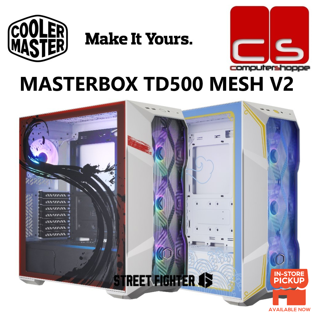 Cooler Master MASTERBOX TD500 MESH V2 SF6 เคส ATX Mid-Tower รุ่นพิเศษ ...