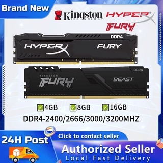 Kingston HyperX Fury/Beast ddr4 2400mhz 2666mhz 3200mhz 8gb 16gb 1.2V PC4-19200S/21300S หน่วย ...