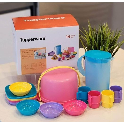 Tupperware Mini Masak Set พร้อมกล่อง ( Edisi Limited) | Shopee Thailand