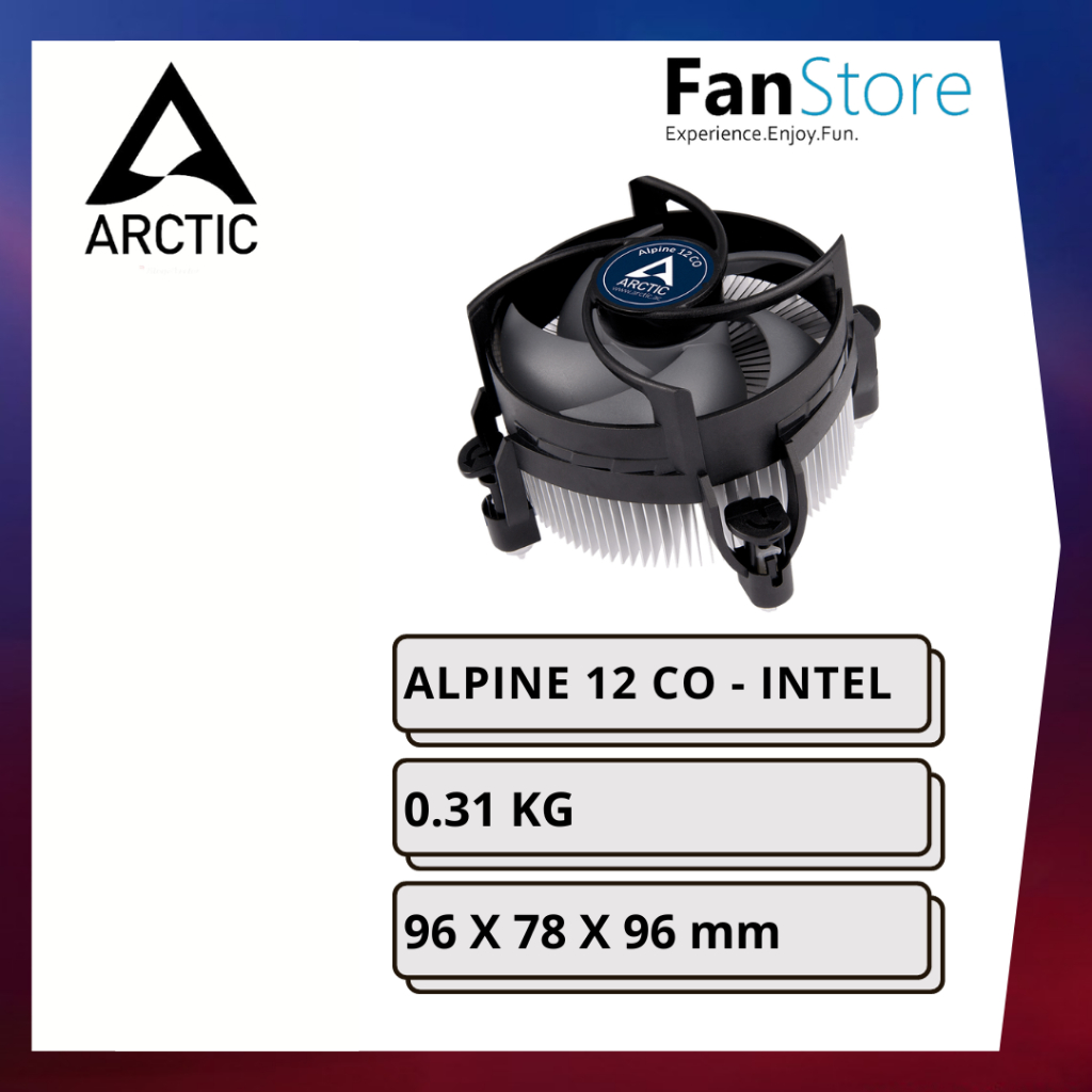 Fanstore ARCTIC Alpine 12 CO / LP CPU แอร์คูลเลอร์ - Intel Compact Air ...