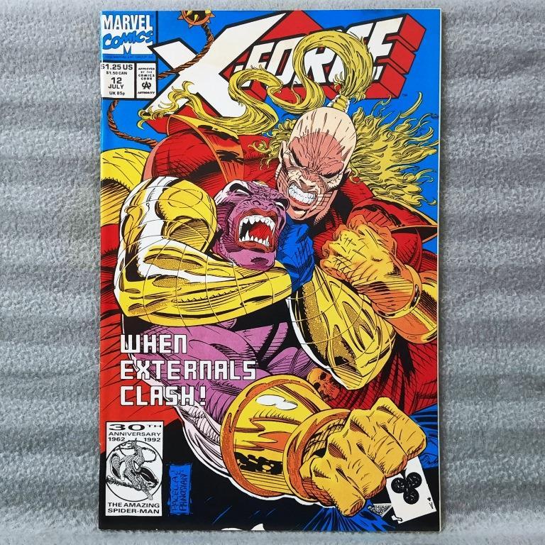 X-force 12 (Marvel Comics) X-Men (Key Issue) แอพที่ 1 (Rob Liefeld ...