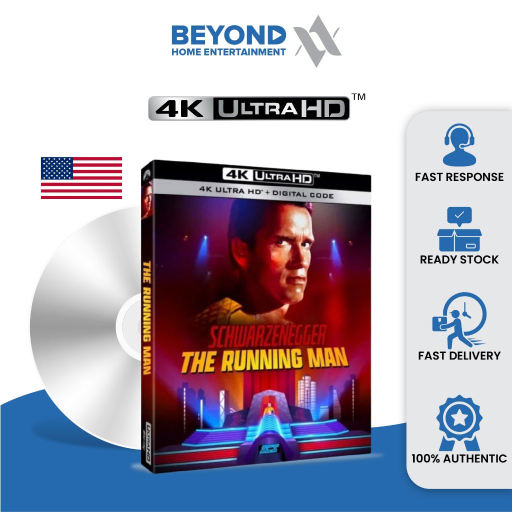 The Running Man [4K Ultra HD] ภาพยนตร์ HD ความละเอียดสูง | Shopee Thailand