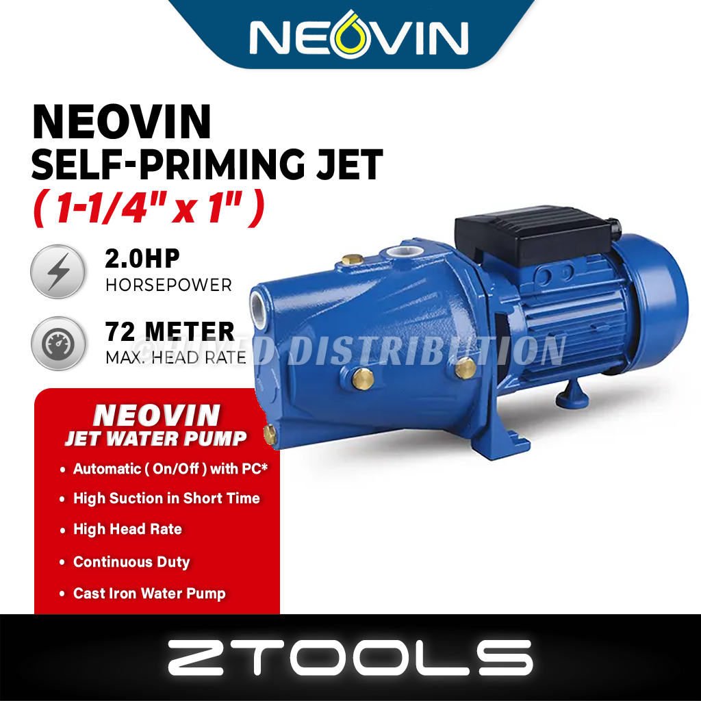 Neovin เครื่องปั๊มน้ําอัตโนมัติ 2HP Pam Air Rumah สําหรับบ้าน | Shopee ...