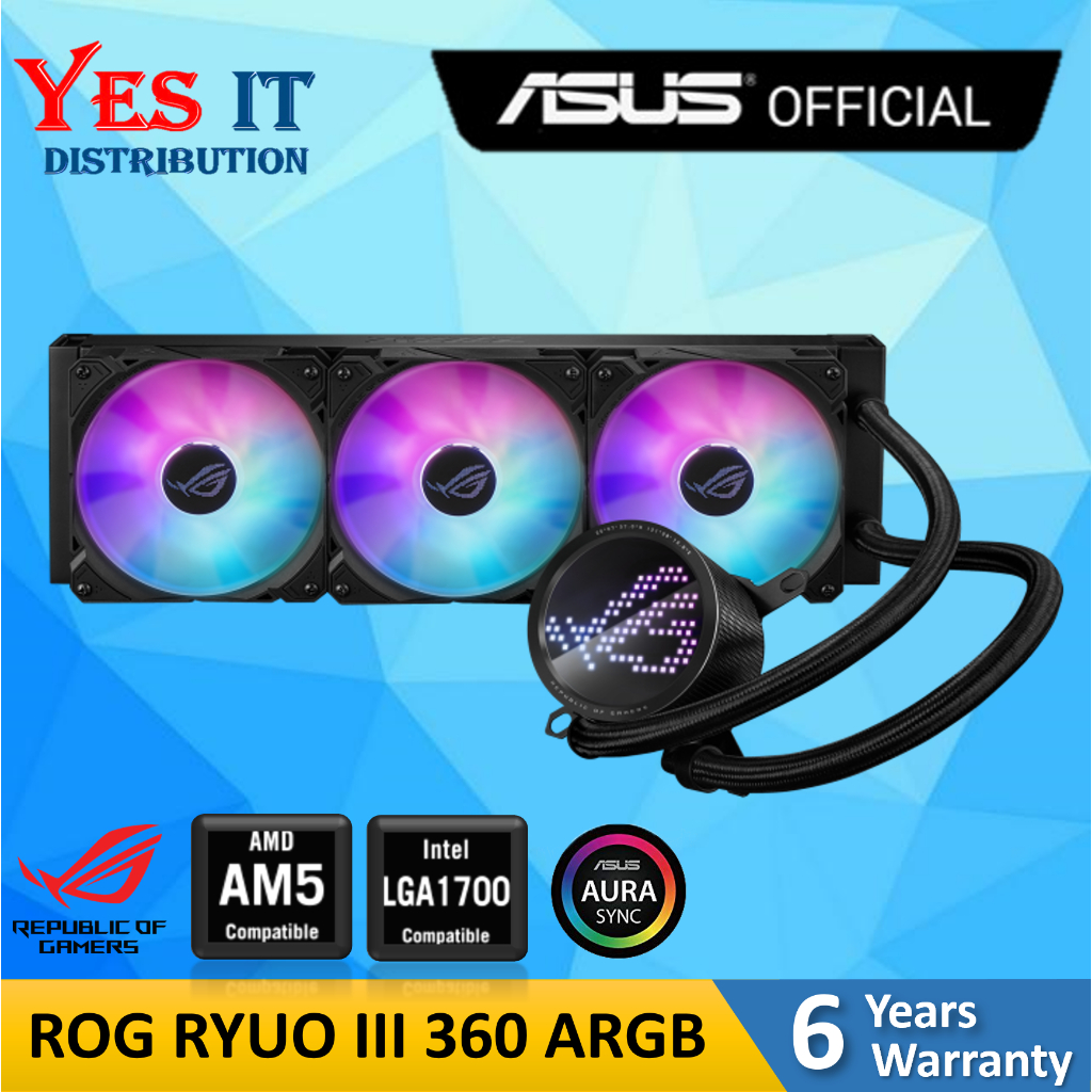 Asus RYUJIN III 360/ TUF GAMING LC II 360 ARGB/ TUF GAMING LC ARGB 240 ...