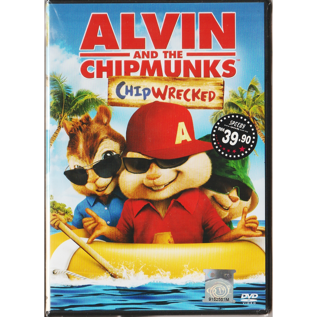 แผ่น DVD ALVIN AND THE CHIPMUNKS : CHIP WRECKED | Shopee Thailand