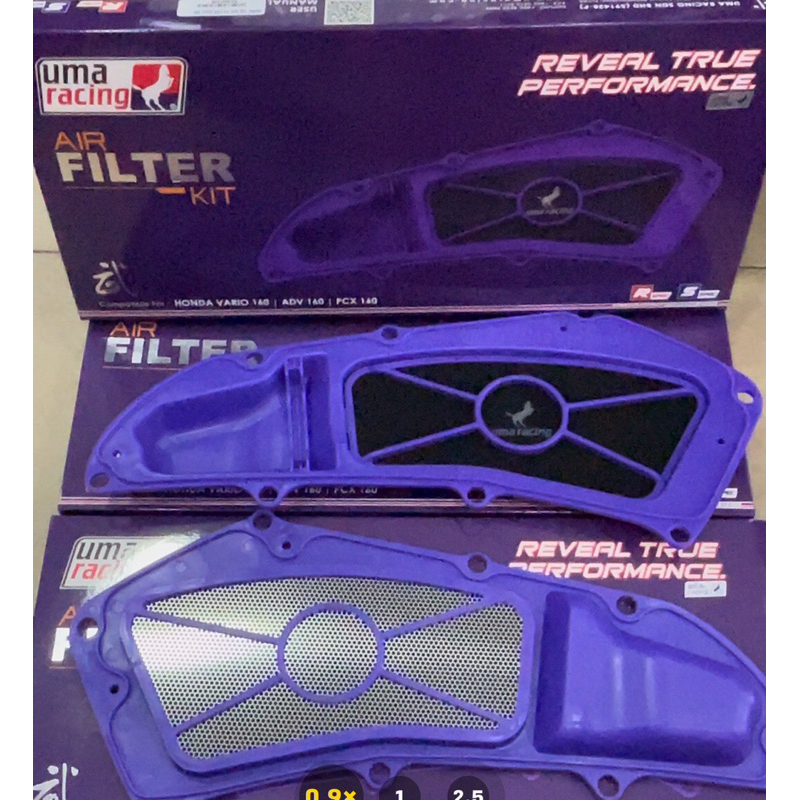 Uma RACING HONDA VARIO 160 ADV160 PCX160 RACING AIR FILTER KIT BY UMA ...