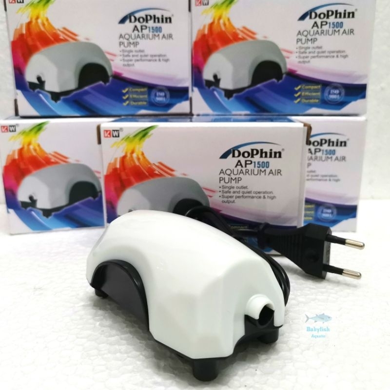 ปั๊มลมพิพิธภัณฑ์สัตว์น้ํา DOPHIN AP1500 1.9W | Shopee Thailand