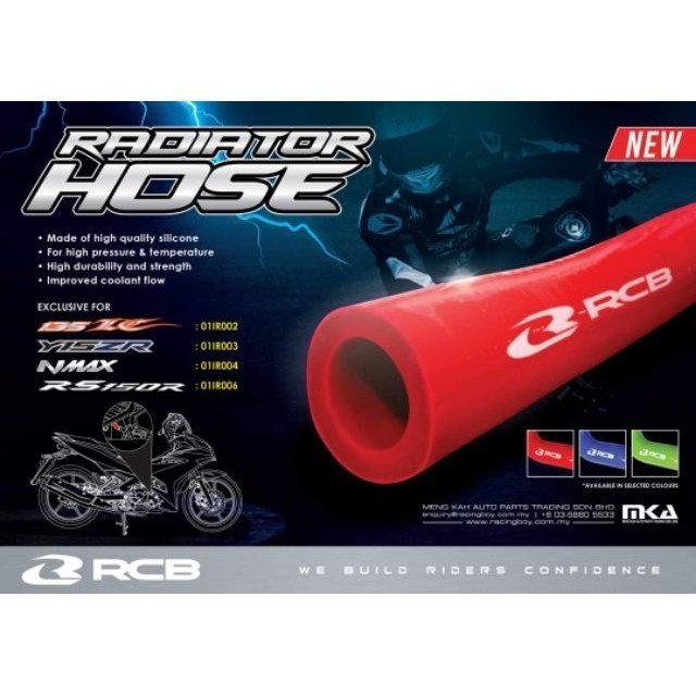 Rcb RADIATOR HOSE KIT S SERIES Y15 V1 V2 RSX RS150R LC135 V1-V7 135LC ...