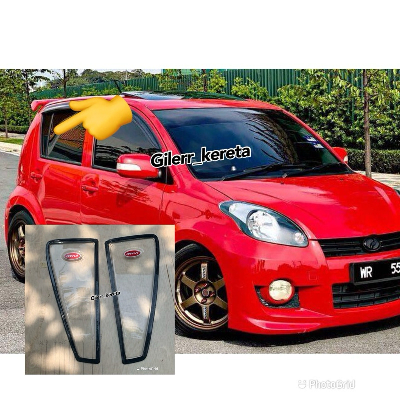 ฝาครอบกระจกขนาดเล็กหน้าต่างด้านข้างกระจกกระจกกระจก 1st รุ่น SE1,SE2,Passo 2006 2011 | Shopee ...