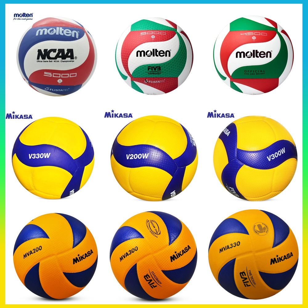 Mikasa/molten Volleyball V200W V300W M5000 M4500 ขนาด 5 Ball การแข่งขัน ...