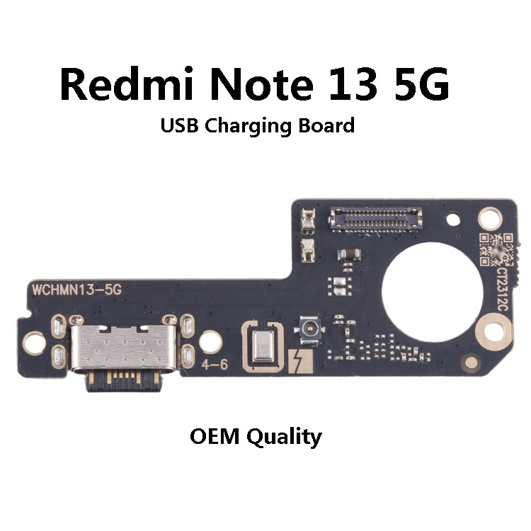 Xiaomi Redmi Note 13 5G / Note13 5G พอร์ตชาร์จ USB ชาร์จ USB Data Mic ...