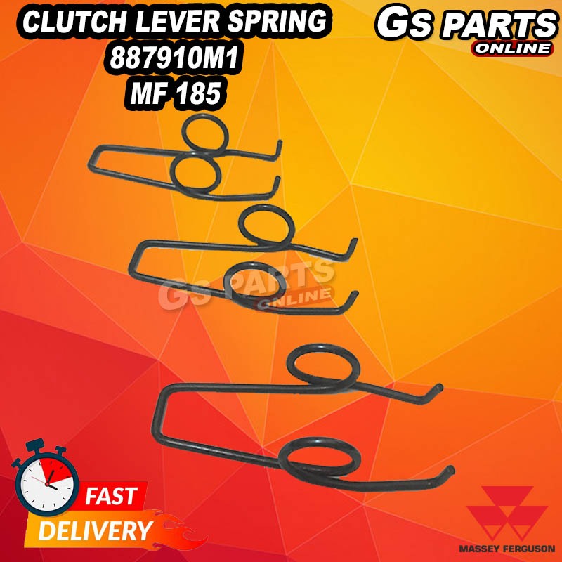 Clutch LEVER SPRING MF 185 ( 3 ชิ้น ) GS PARTS | Shopee Thailand