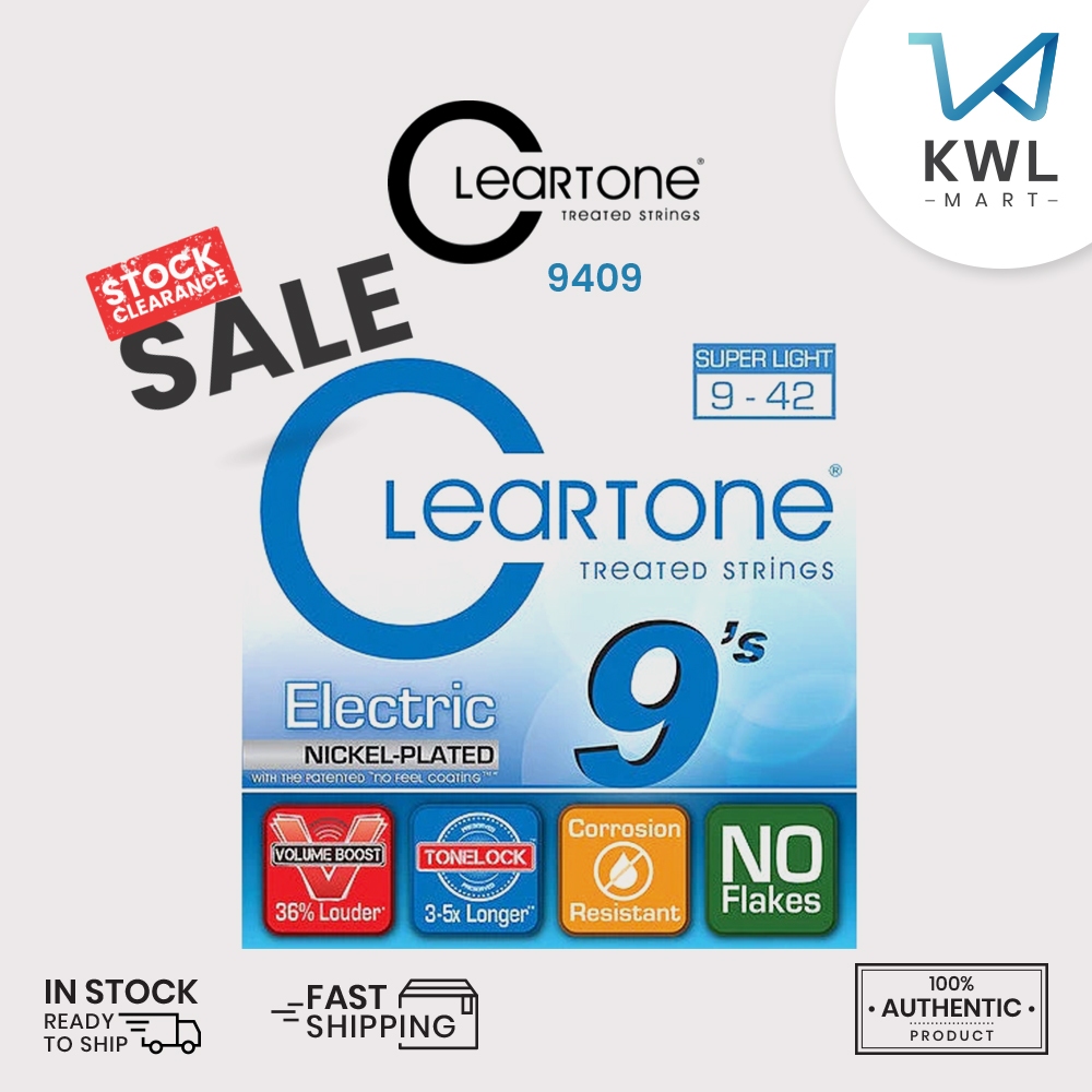 Old Packing Clearance - Cleartone 9409 / 9410 สายกีตาร์ไฟฟ้า Nickel ...