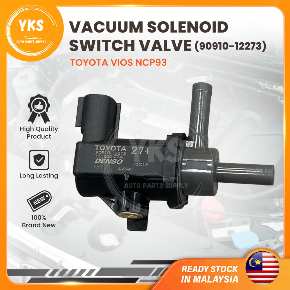 ใหม่ ( 90910-12273 ) TOYOTA VIOS NCP93 FICD VACUUM SOLANOID SWITCH ...
