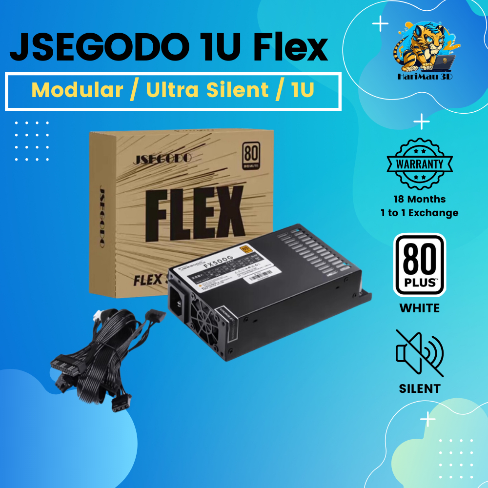 Fsp & JSEGODO 1U FLEX PSU / พาวเวอร์ซัพพลาย ( 600w 700w / ULTRA Silent ...
