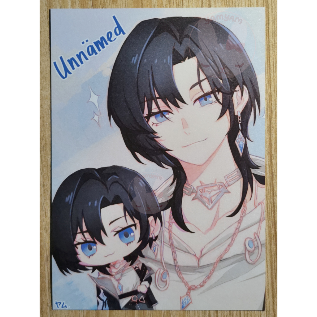 ~Yamu Corner ~ 1 Pc Vtuber Unnämed U San Art พิมพ์การ์ด Doujin A5 ขนาด ...