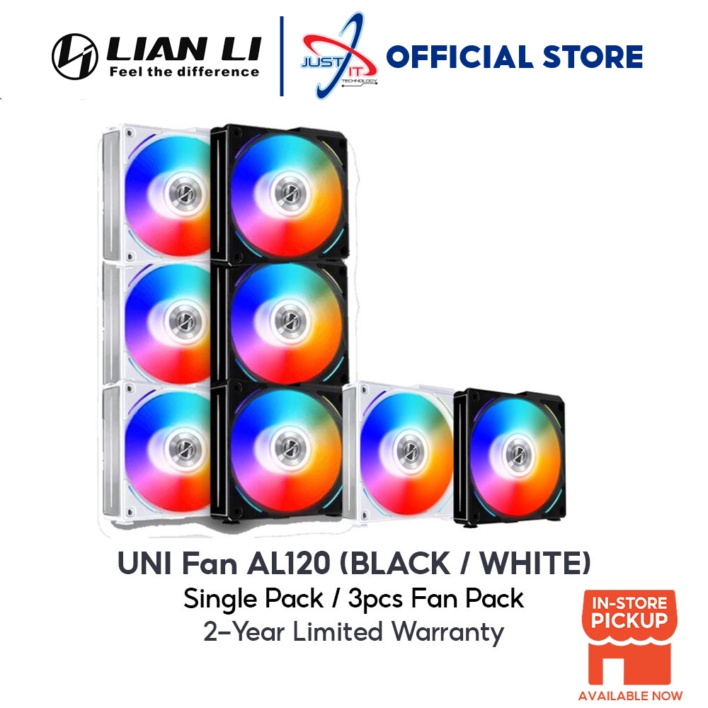 พัดลม Lian Li UNI AL120 ARGB Casing Fan ( SINGLE / 3 ชิ ้ นแพ ็ ค ...