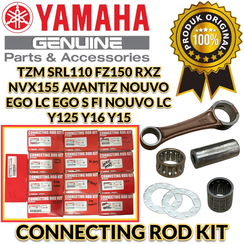 ชุดก้านสูบ YAMAHA RXZ Y125 Y15 Y16 FZ150 EGO NVX TZM NOUVO LC SRL110 ...