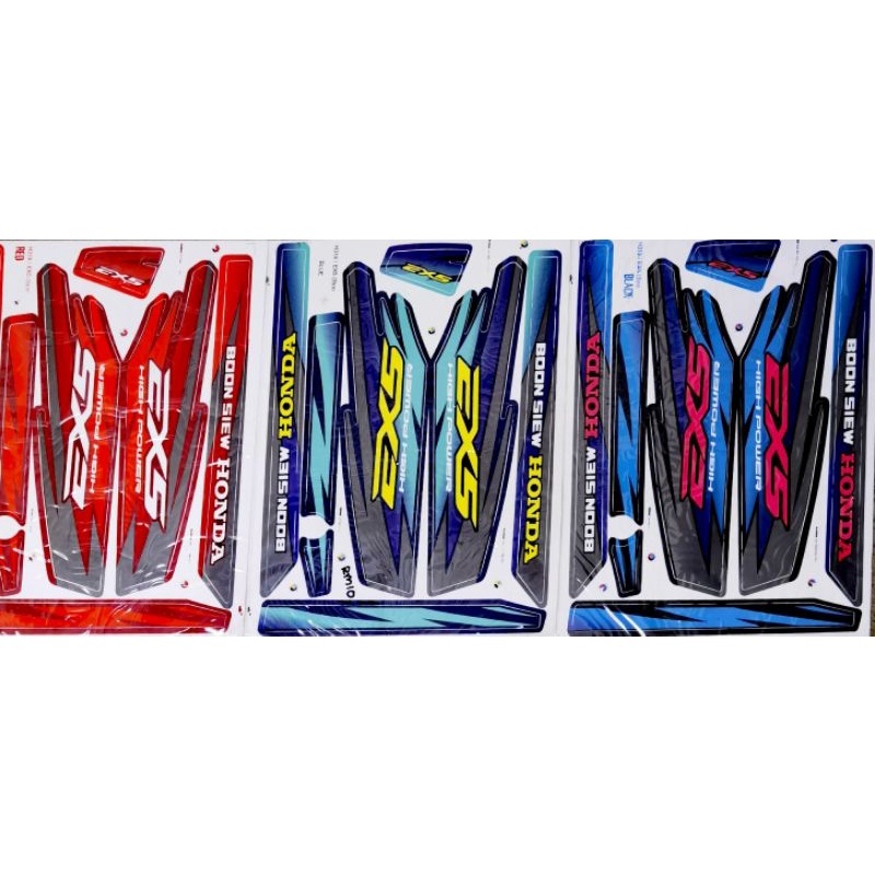 Honda EX5 HIGH POWER HP ( 3 ) สติ๊กเกอร์ปกร่างกาย / ลาย | Shopee Thailand
