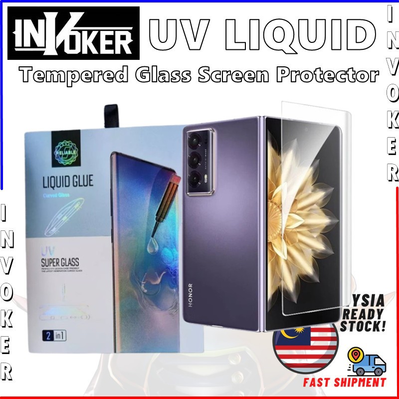 Honor Magic V3 / VS 3 / VS 2 / Magic 6 Pro / V2 / VS / 5 Pro / 4 Pro / UV Liquid 9H กระจกนิรภัย ...