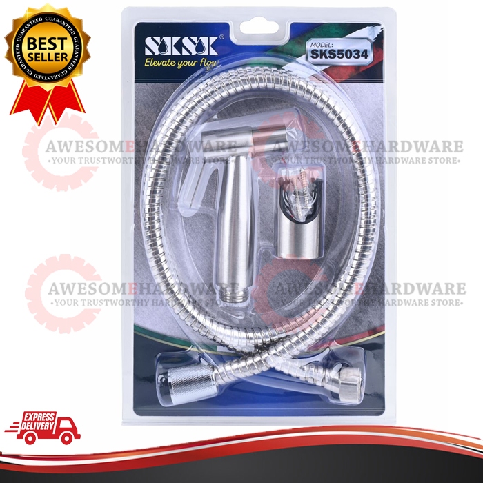 Sksk SKS5034 ชุดหัวฉีดชําระ สเตนเลส | Shopee Thailand