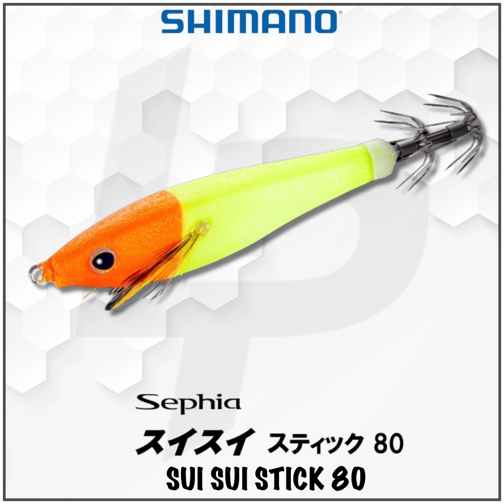 Shimano Sephia Sui Sui Stick 80 Flash Boost จิ๊กหมึก 80 มม. (อ้างอิง: ST-QSX80X-NS) | Shopee ...