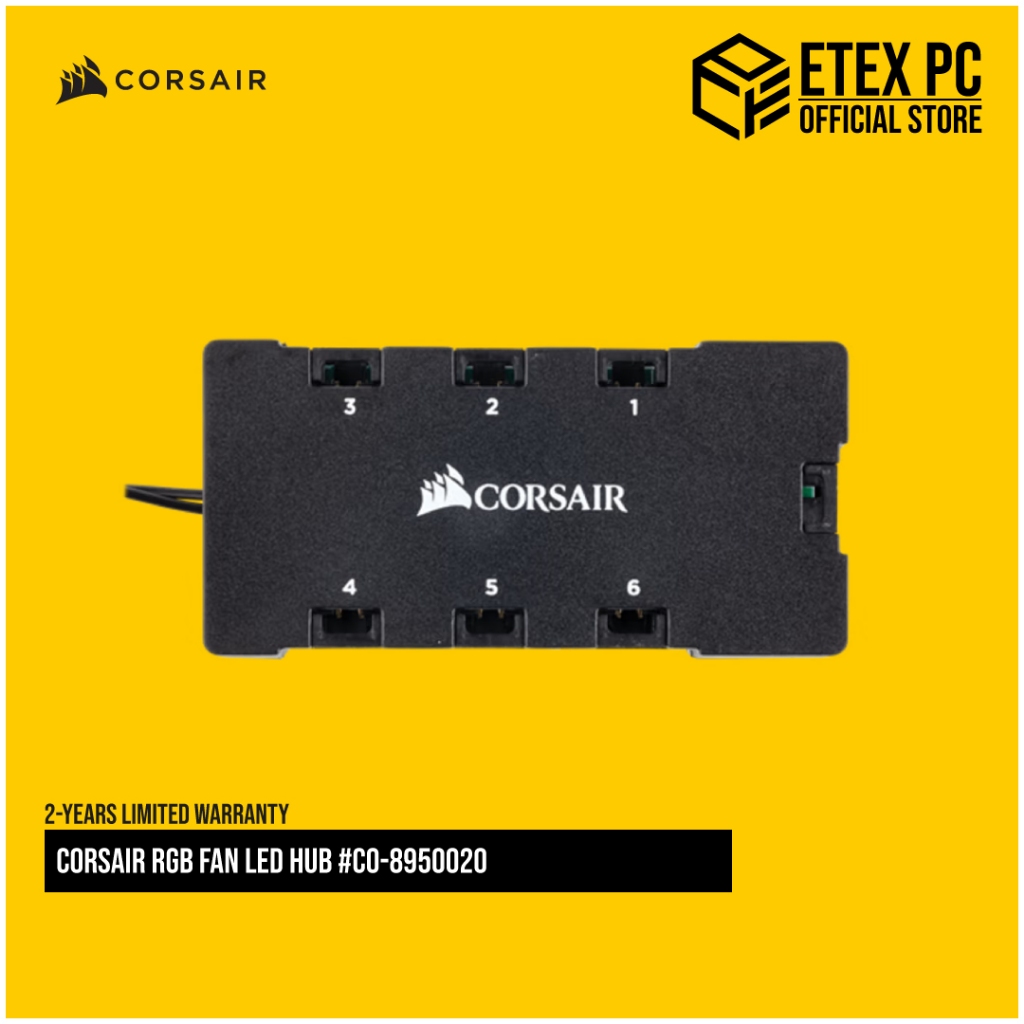 Corsair RGB Fan LED Hub CO-8950020 | Shopee Thailand