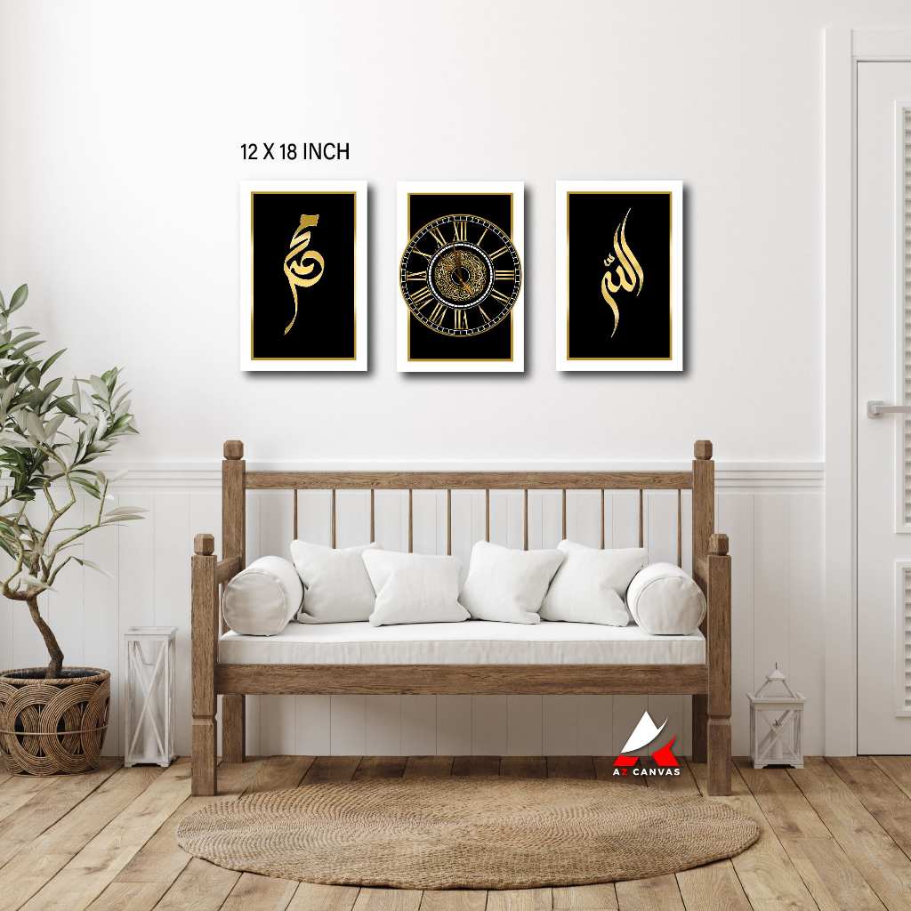 กรอบ DEKO JAM ROMAN 12X18 นิ ้ ว ( 3 แผง ) | Shopee Thailand