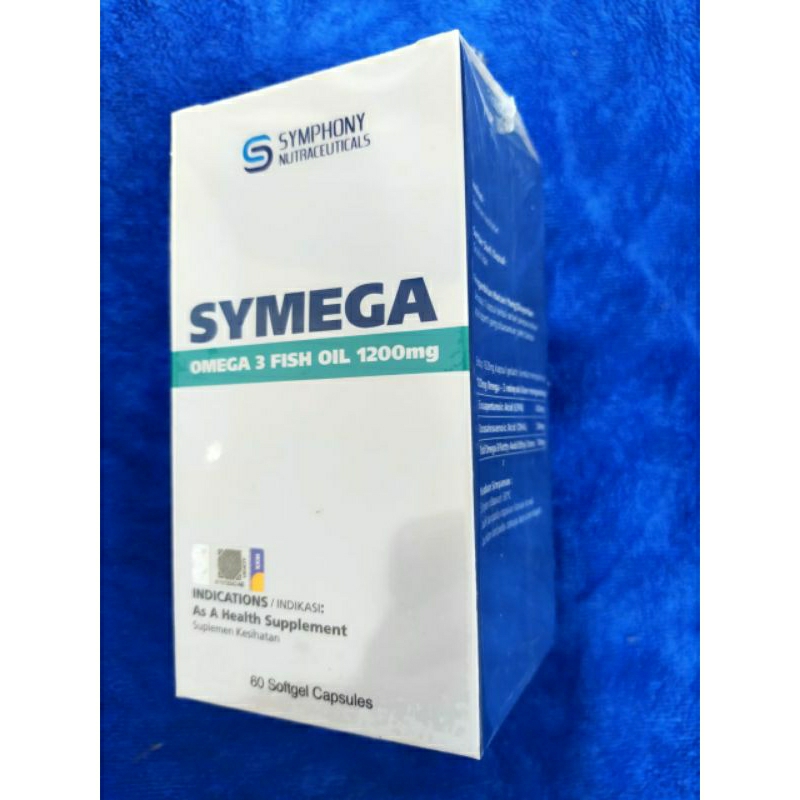 Symega 3 FISH OIL 1200MG 60S HALAL EXP 09/2025 | Shopee Thailand