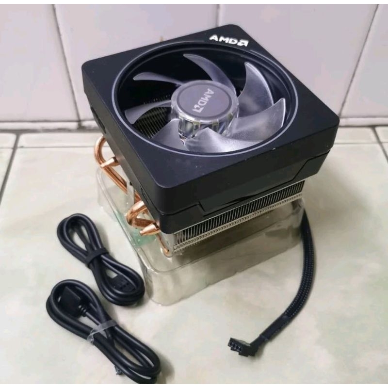 ใหม่Intel / Amd Wraith Prism Ryzen AM4 CPU cooler / พัดลม CPU ARGB ...