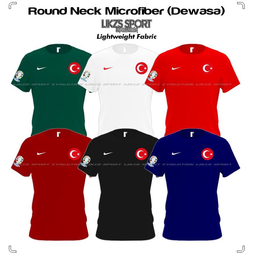 Turkiye FA Pre Match Jersey พร้อม Euro-24 Patch DXP ฟุตบอล Futsal ...